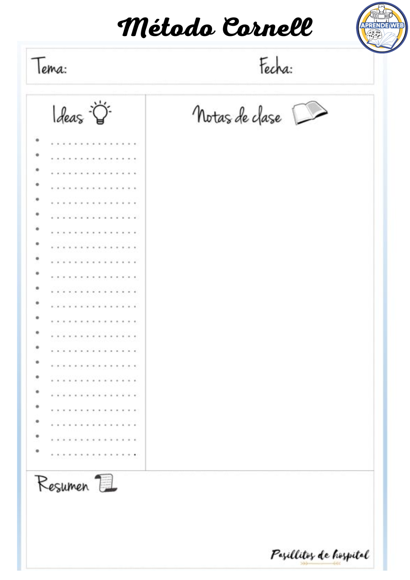 Método Cornell :: Aprende Web